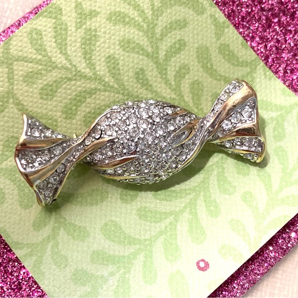 Carolee | Jewelry | Vintage Carolee Rhinestone Candy In Wrapper ...